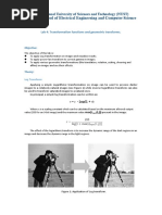 Piecewise-Linear Transformation Functions: Contrast Stretching | PDF | Function (Mathematics) | Bit