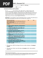 Short Blessed Test | PDF | Dementia | Alzheimer's Disease