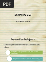 Form Skrining Gizi MST | PDF