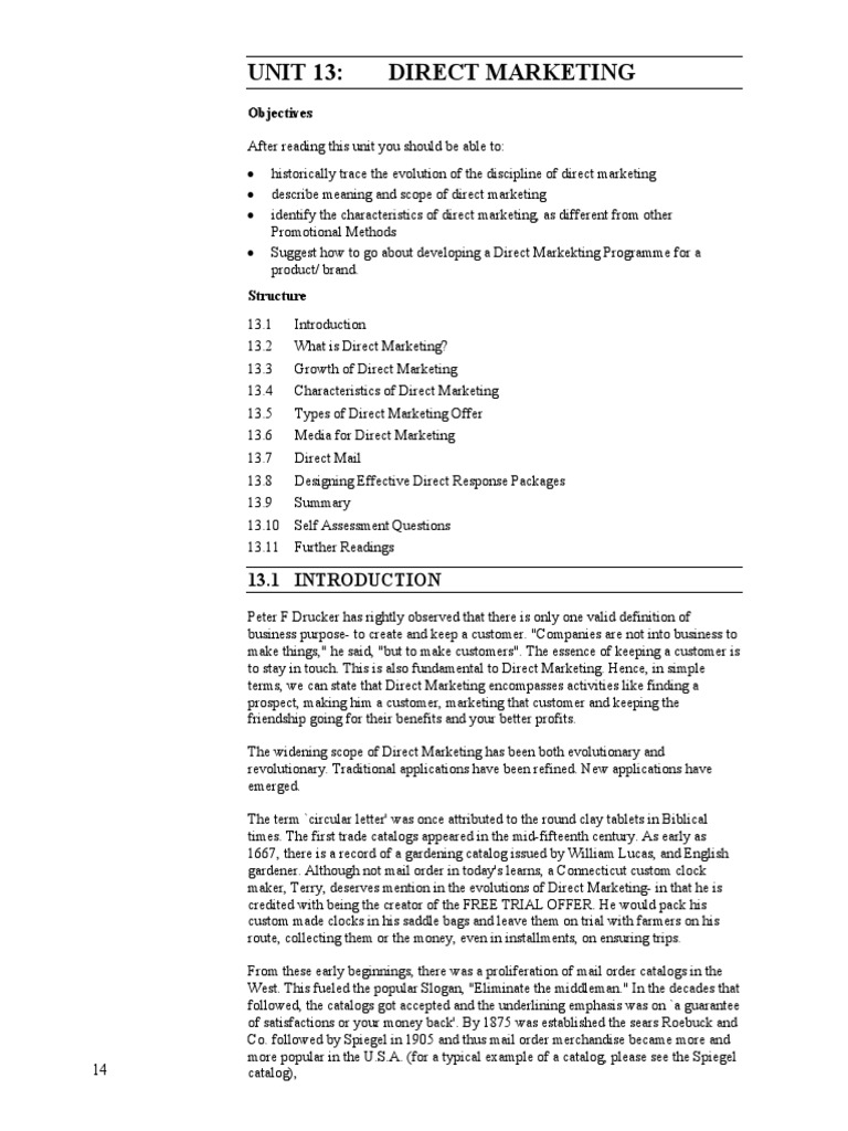 Understanding Direct Marketing Essentials | PDF