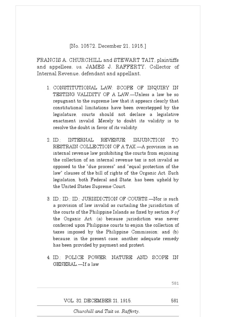 Churchillv Rafferty | PDF | Injunction | Equity (Law)