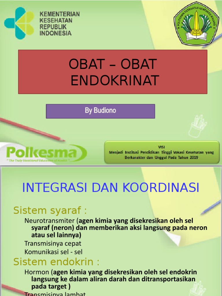 Obat Sistem Endokrin | PDF | Kesehatan Holistik