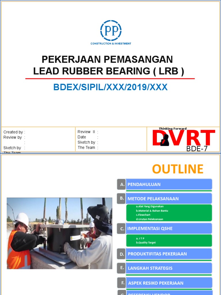 Pemasangan LRB | PDF