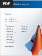 Certificado de Matlab | PDF