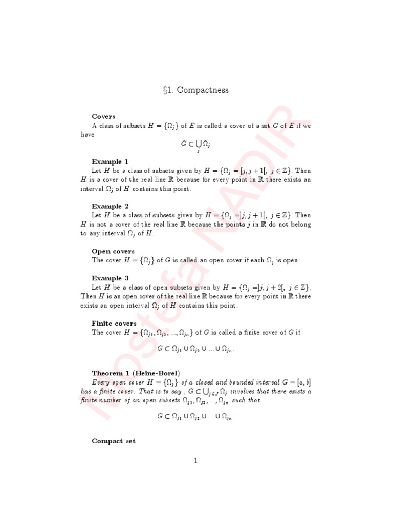 Compactness And Sequential Compactness In Topological Spaces Pdf Compact Space General