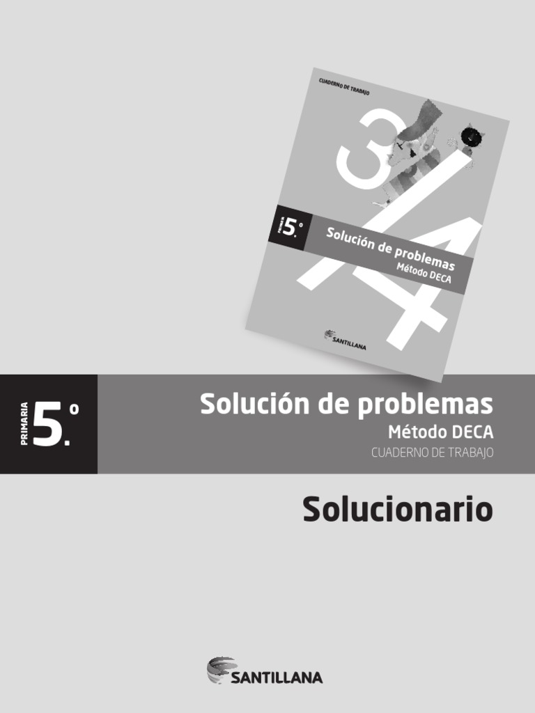 Solución de Problemas. Método DECA 5º 1 | PDF | Naturaleza | Alimentos Solución de Problemas. Método DECA 5º 1 | PDF | Naturaleza | Alimentos