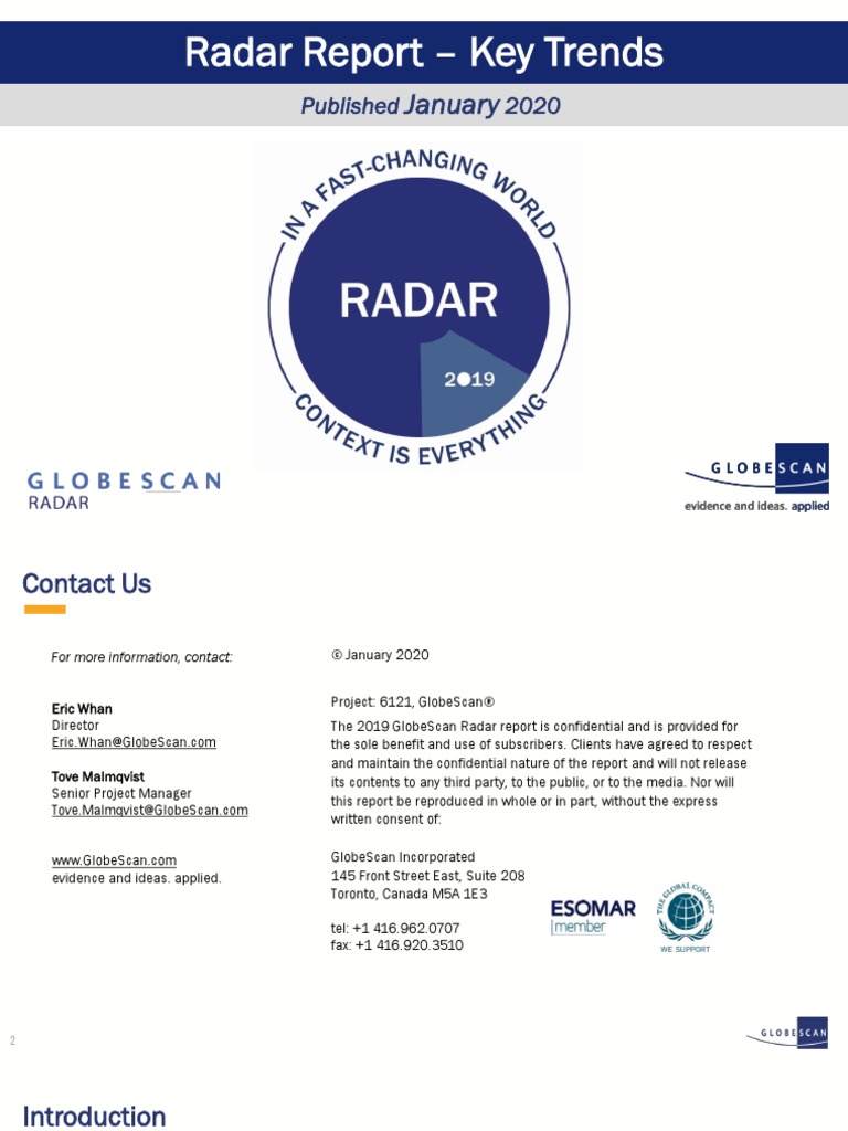 Radar Report - Key Trends: January | PDF | Environmental Issues | Pollution