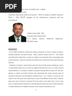 Removable Prosthetics: Crossbite Set-Up Typ Posterior Teeth | PDF ...