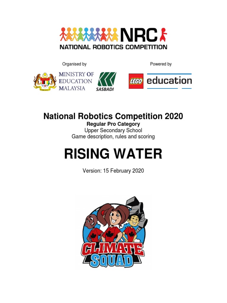National Robotics Competition 2020 Rules | PDF | Robot | Robotics
