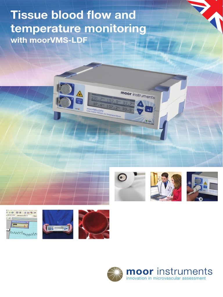 Tissue Blood FL Ow and Temperature Monitoring: About Moor Instruments ...