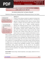 Cream Base Reference Chart | PDF