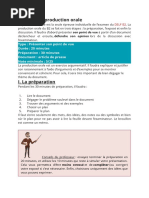 Production orale DELF B1 : Guide et Exemples | PDF