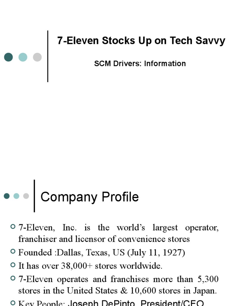 7-Eleven's Tech Innovations Overview | PDF