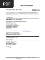 Envirocare Wte Msds | PDF | Chloride | Waste Management