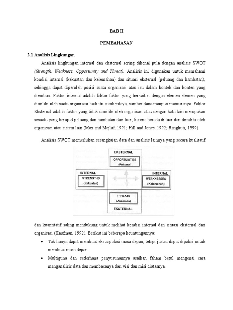 Bab Ii Maj Strategik Kel 3 | PDF