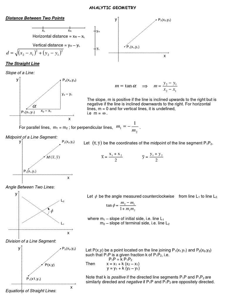 Analytic Geometry Students | PDF | Ellipse | Elementary Geometry