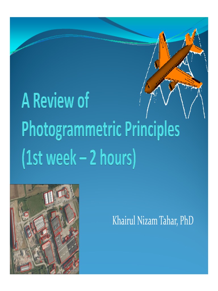 A Review of Photogrammetric Principles | PDF | Camera | Cartesian ...