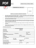 Borang Maklumat Diri Jakess | PDF