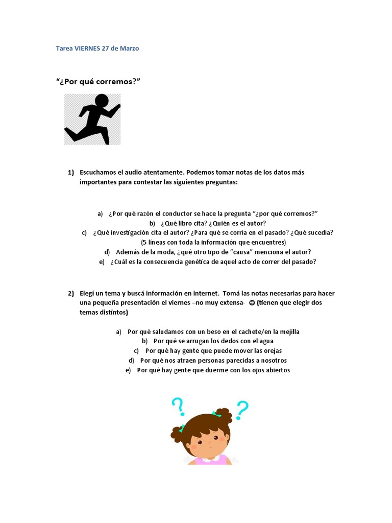 Por Qué Corremos | PDF