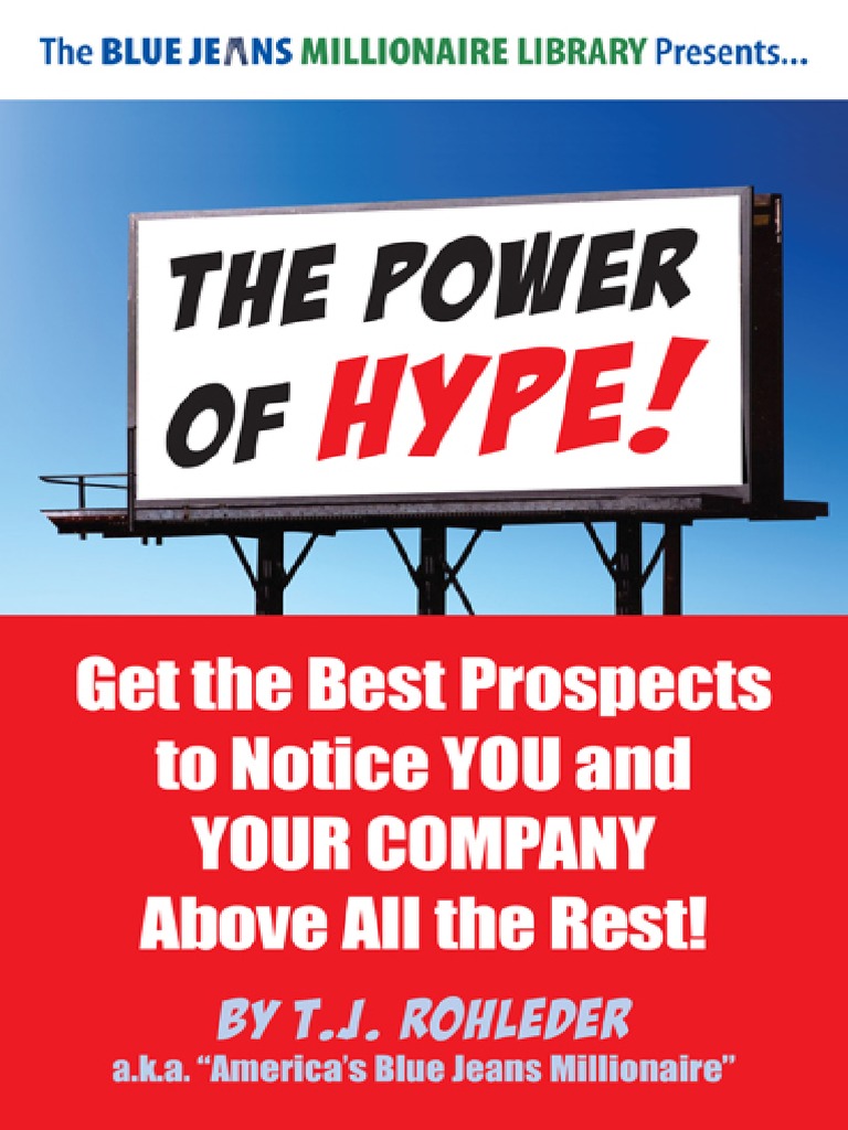 The Power of Hype | PDF | Sales | Television Advertisement