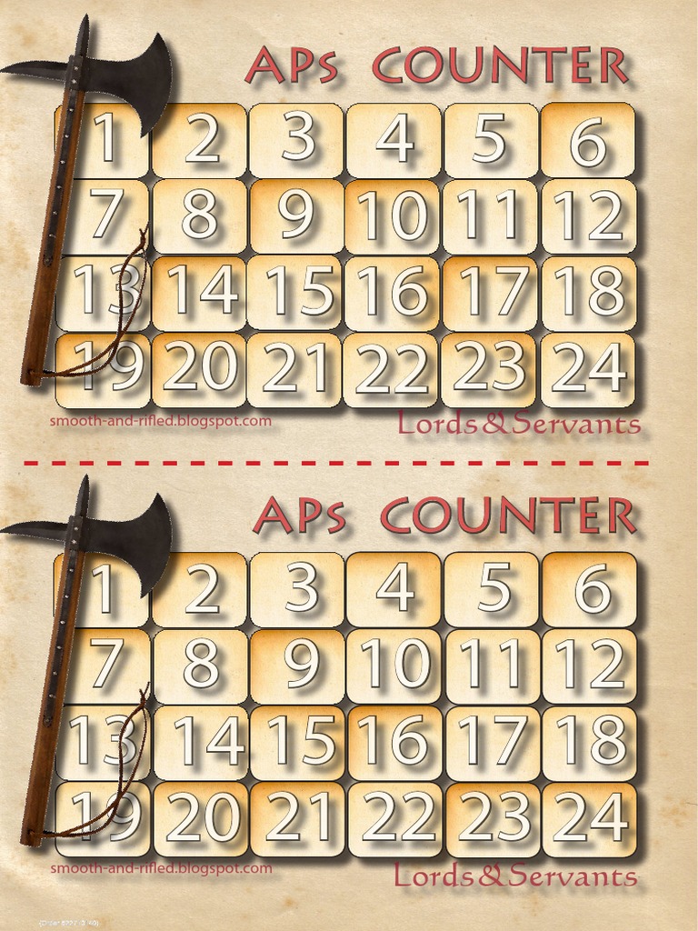 Lords&Servants AP Counter | PDF