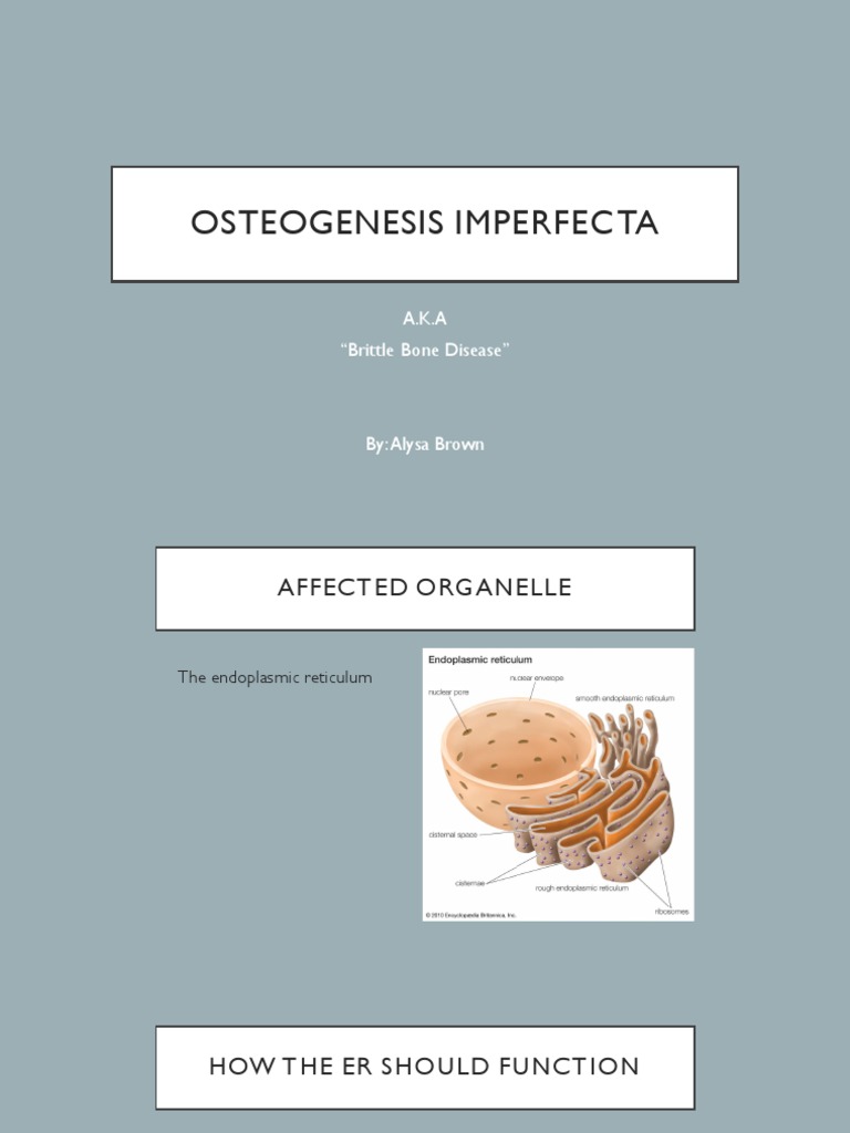 Osteogenesis Imperfecta | PDF