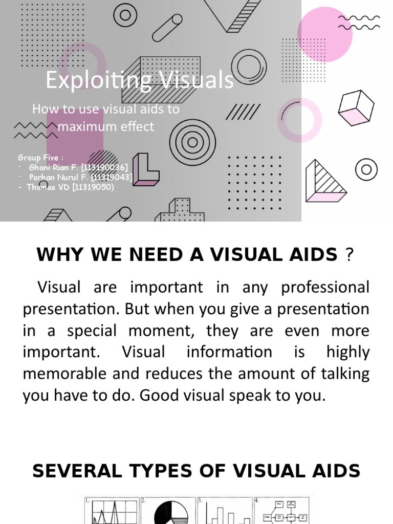 Exploiting Visuals: How To Use Visual Aids To Maximum Effect | PDF ...