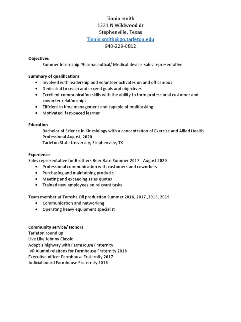 Resume Final Draft | PDF | Career & Growth | Self-Improvement