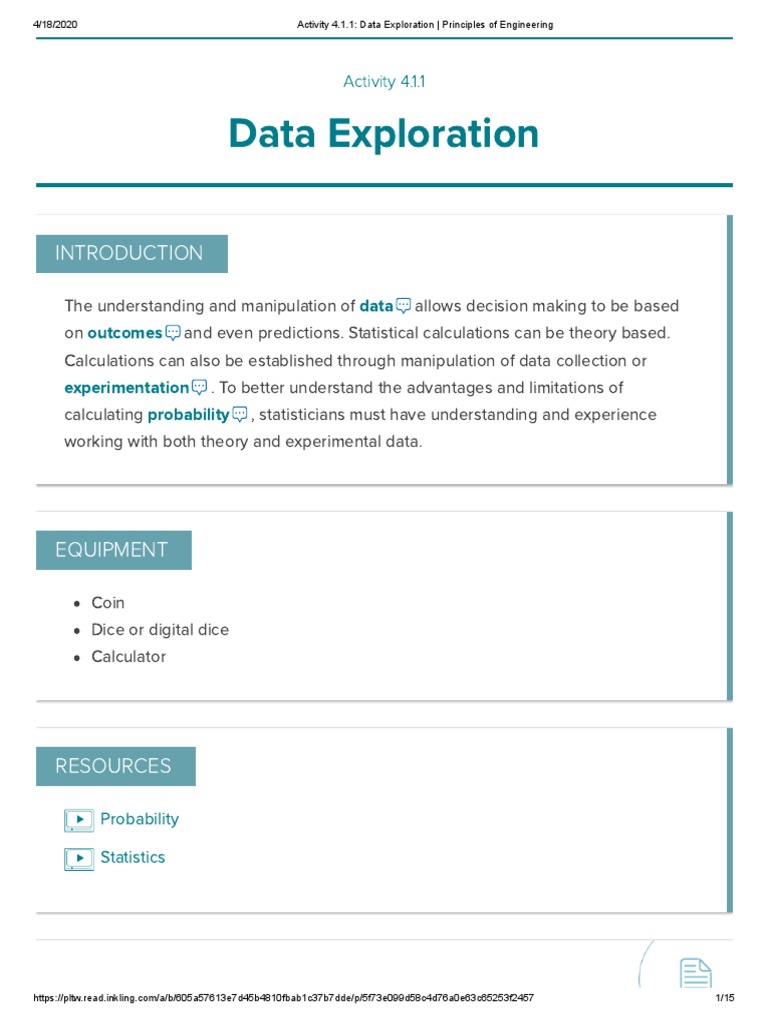 Probability Analysis in Data Exploration | PDF | Probability | Experiment