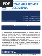 Guia Tecnica Colombiana GTC 45 | PDF | Riesgo | Radiación