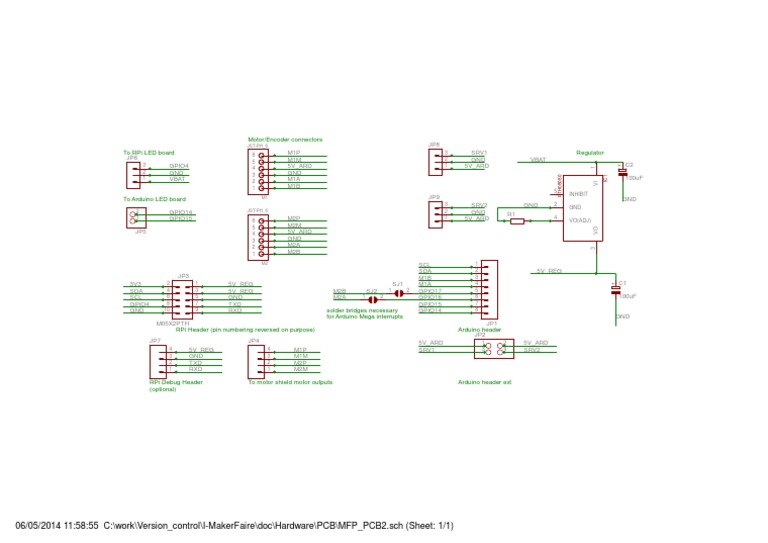 MFP PCB v1 Schematics | PDF | Electronic Engineering | Electrical ...