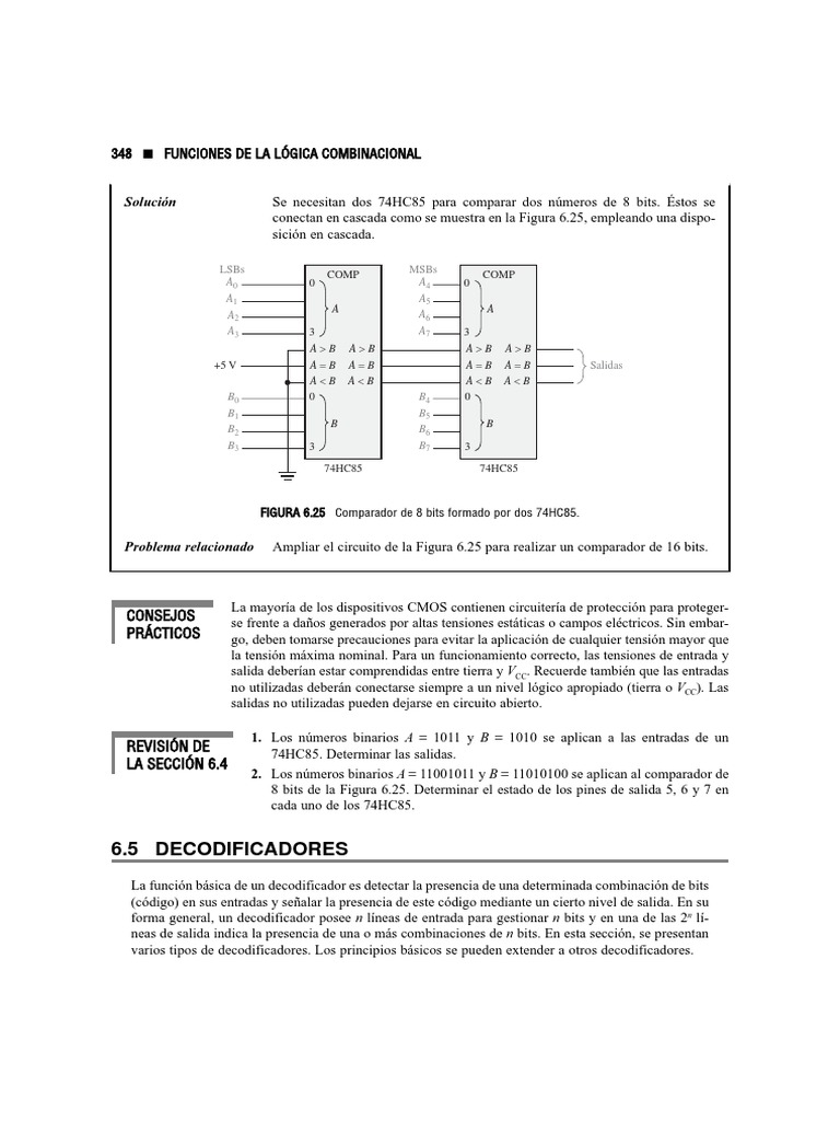 Circuitos Combinatorios Codificadores PDF | PDF | Decimal codificado en binario | Poco