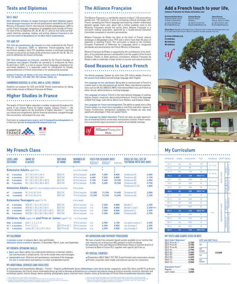 AFD Trifold Brochure 2019-Web | PDF | Language Education | Educational ...