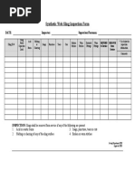 SCBA Checklist | PDF | Mechanical Engineering | Equipment