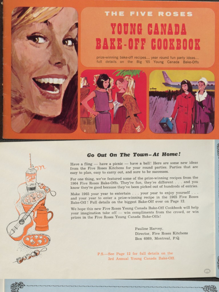 Five Roses Cookbook 1965 | PDF | Baking Powder | Cakes