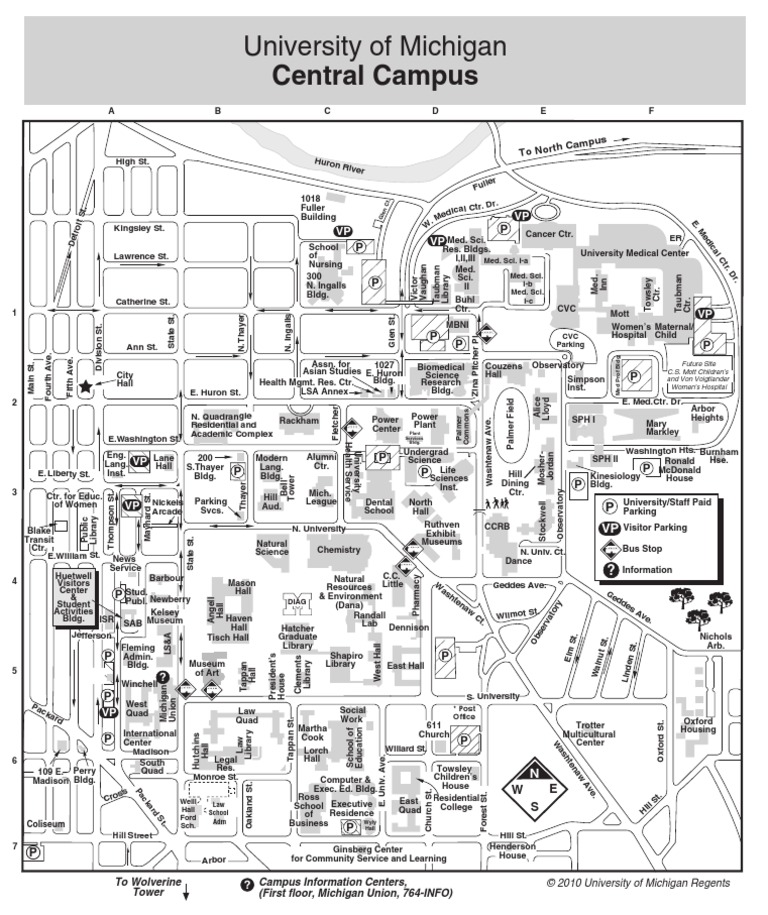 UM Central Campus Map | PDF