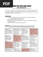 Outsiders One Pager Project RK | PDF | Writing | Communication