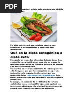 Dieta Cetogenica | PDF | Cetosis | Diabetes