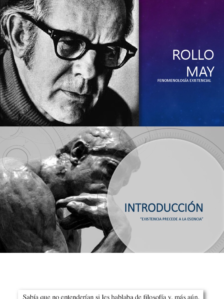 Rollo May PDF | PDF | Existencialismo | Existencia