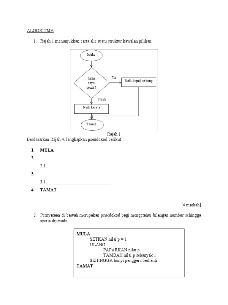 Soalan ASK Ting 1 | PDF