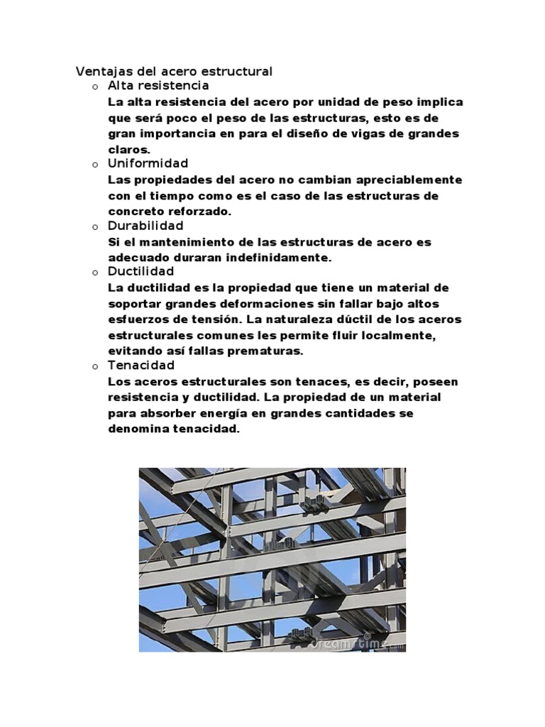 Ventajas y desventajas del acero estructural | PDF | Pandeo | Acero