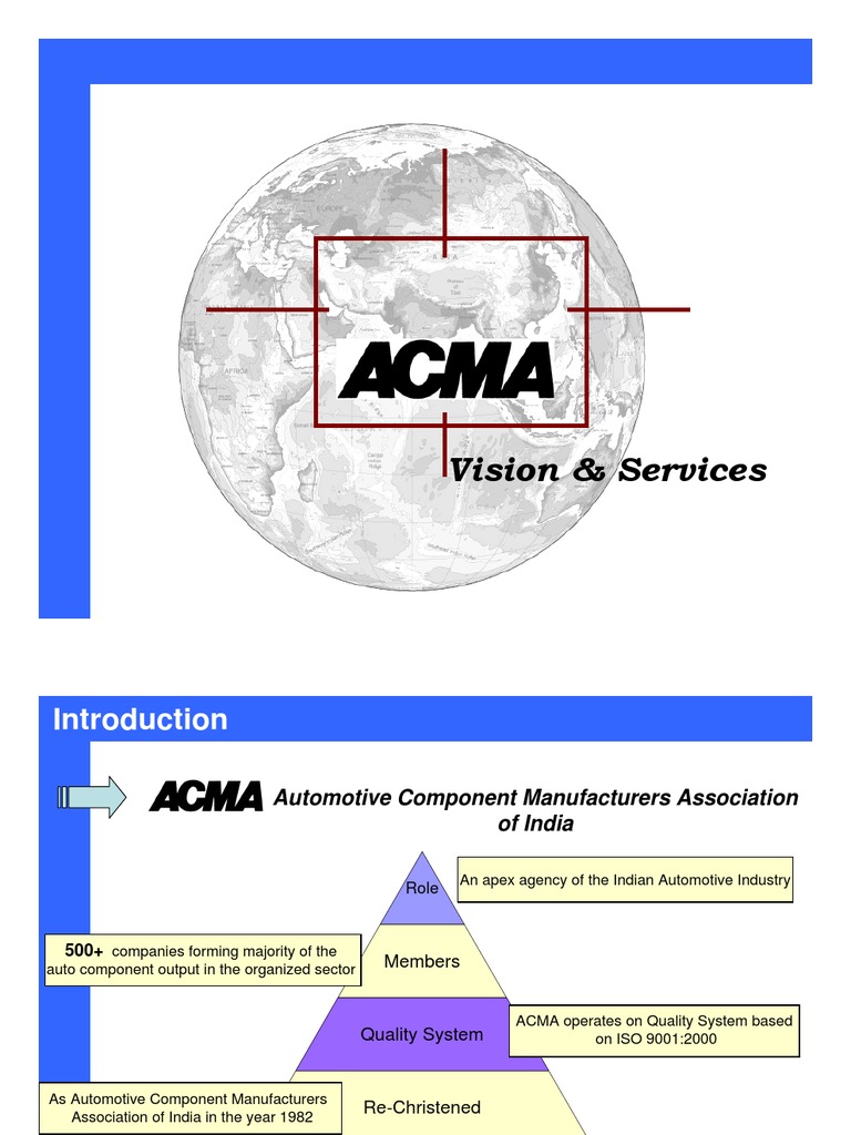 ACMA Services | PDF | Automotive Industry | Car