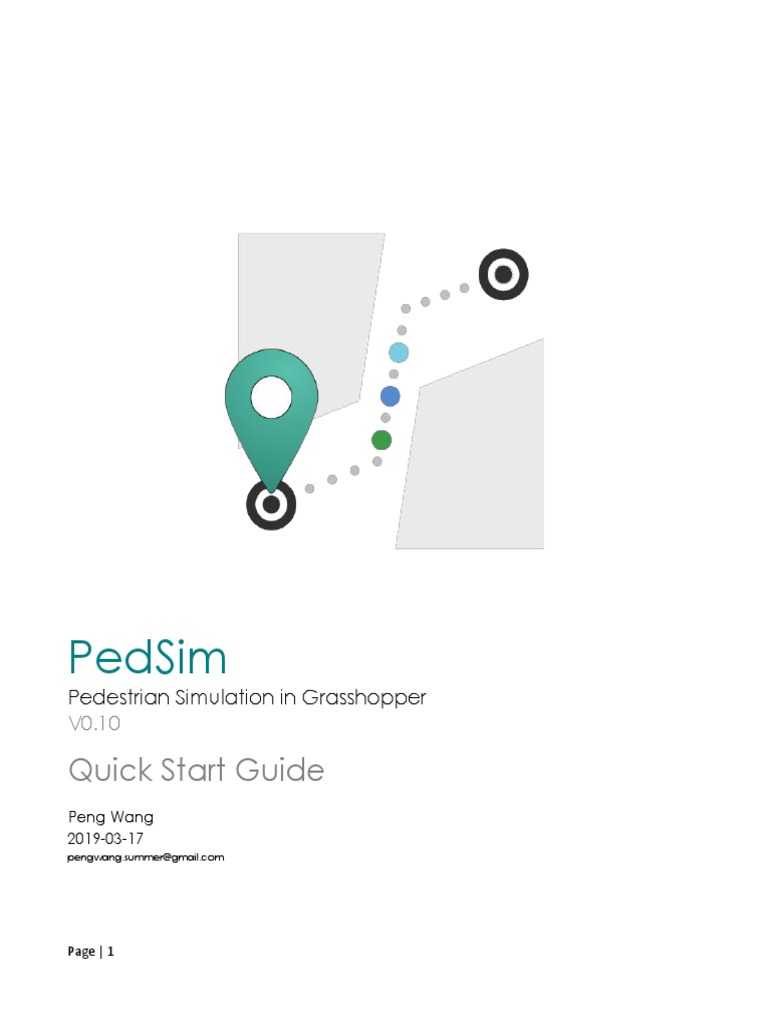 Pedsim: Quick Start Guide | PDF | Force | Simulation