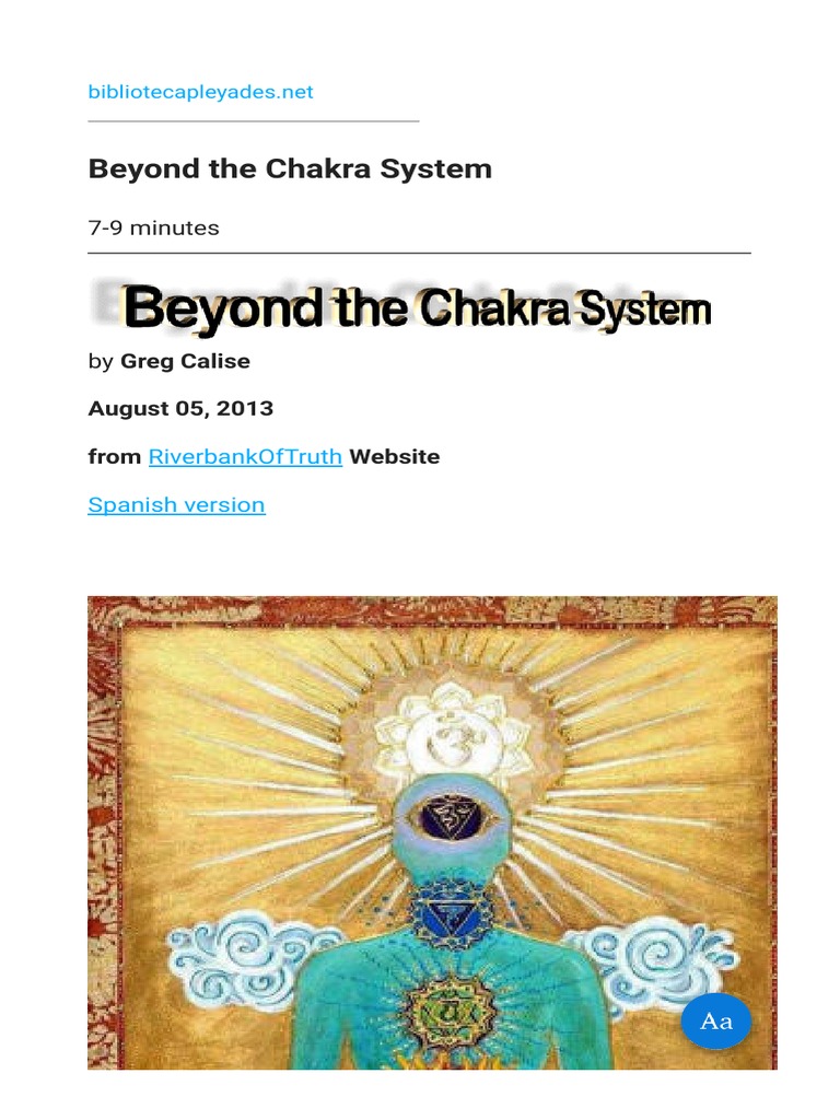 Beyond The Chakra System | PDF | Kundalini | Chakra