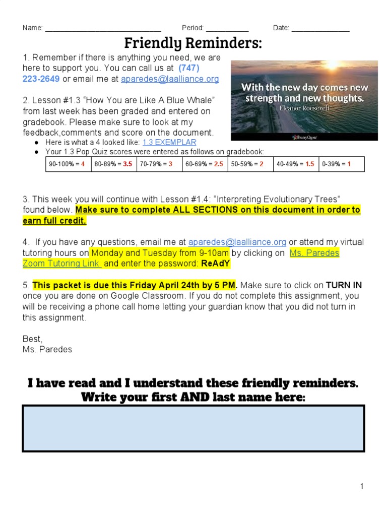 Friendly Reminders:: I Have Read and I Understand These Friendly ...