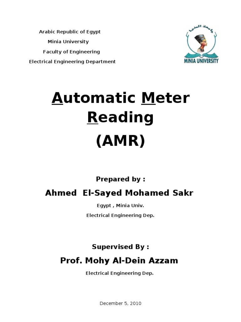 AMR - Automatic Meter Reading | PDF | Transmitter | Radio