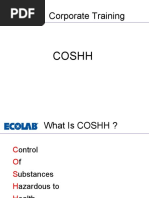 Coshh Quiz: Pass Mark 10 Out of 12 Answers | PDF | Personal Protective ...