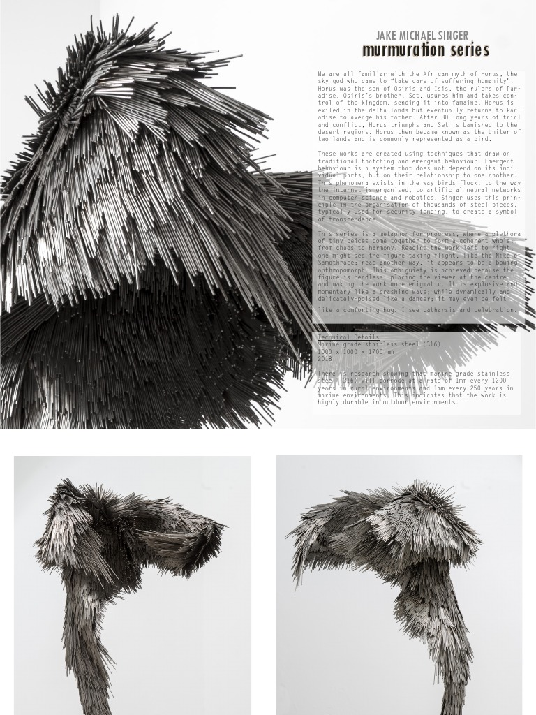 Murmuration Series - Jake Michael Singer | PDF | Horus | Osiris