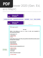 PRC Sample Answer Sheet For LET (Version 2.0) | PDF