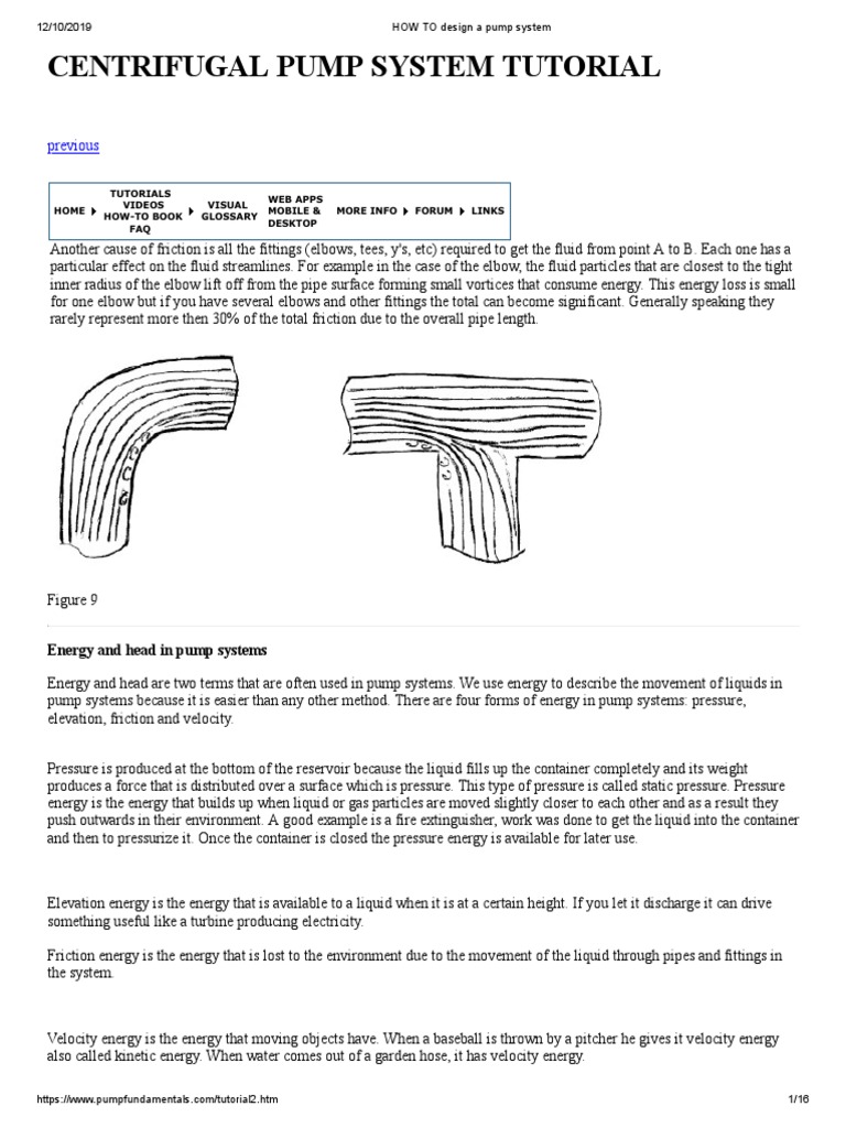 HOW TO Design A Pump System | PDF | Pump | Flow Measurement
